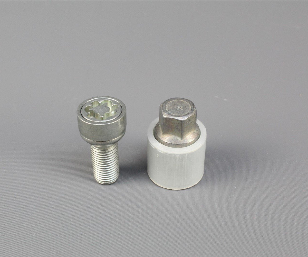 Audi A1 A3 A4 A5 A6 locking wheel nut with key code N 4F0698139C 812 ...