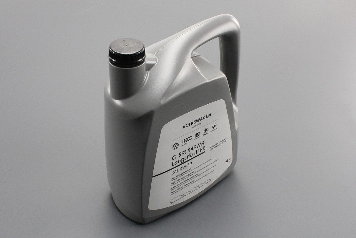 VW Audi Skoda SEAT 0W-30 longlife III FE engine oil (5L) GS55545M4 ...