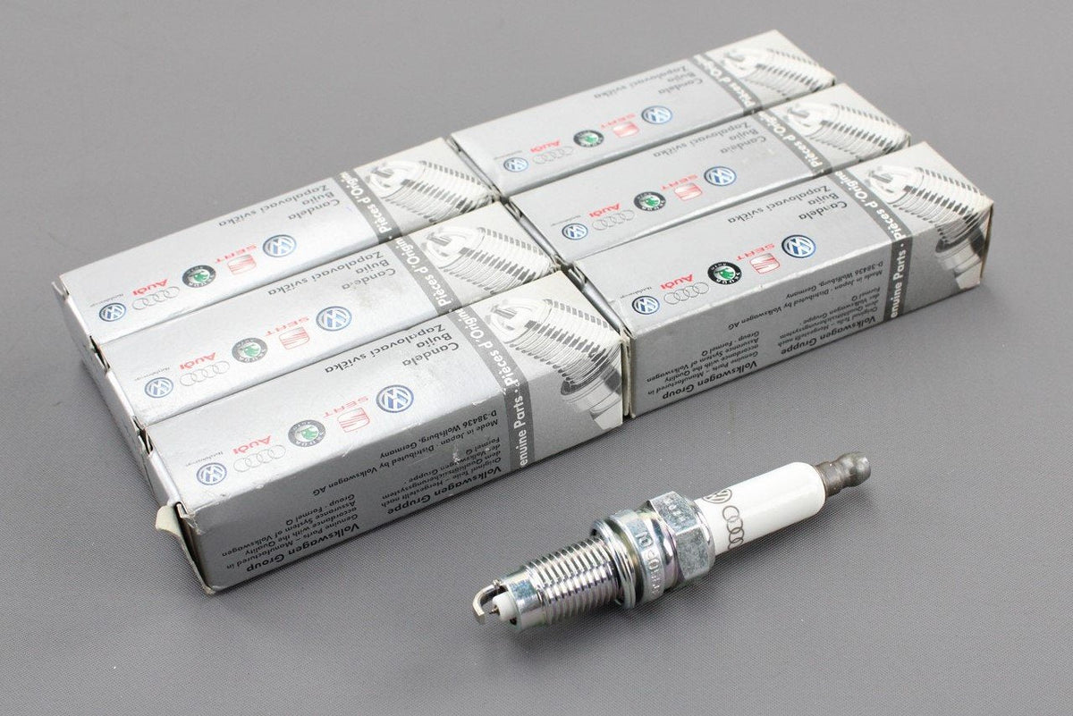 VW Golf R32 MK4 MK5 Audi TT A3 3.2 V6 spark plugs (x6) 101905606A ...