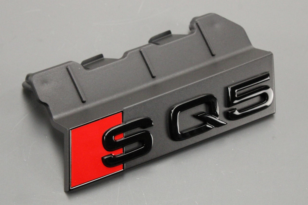 Audi SQ5 2018-on black "SQ5" logo badge emblem (front) 80A071805 ...