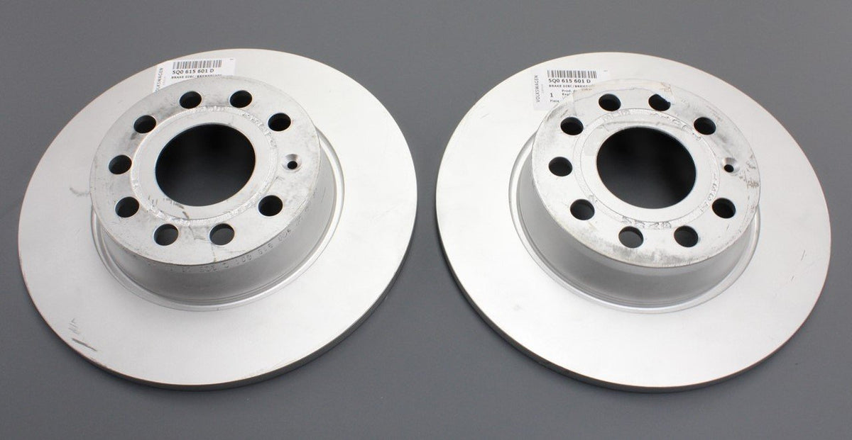 VW Golf T-Roc Audi A3 Skoda SEAT rear brake discs pair 272mm 5Q0615601 ...