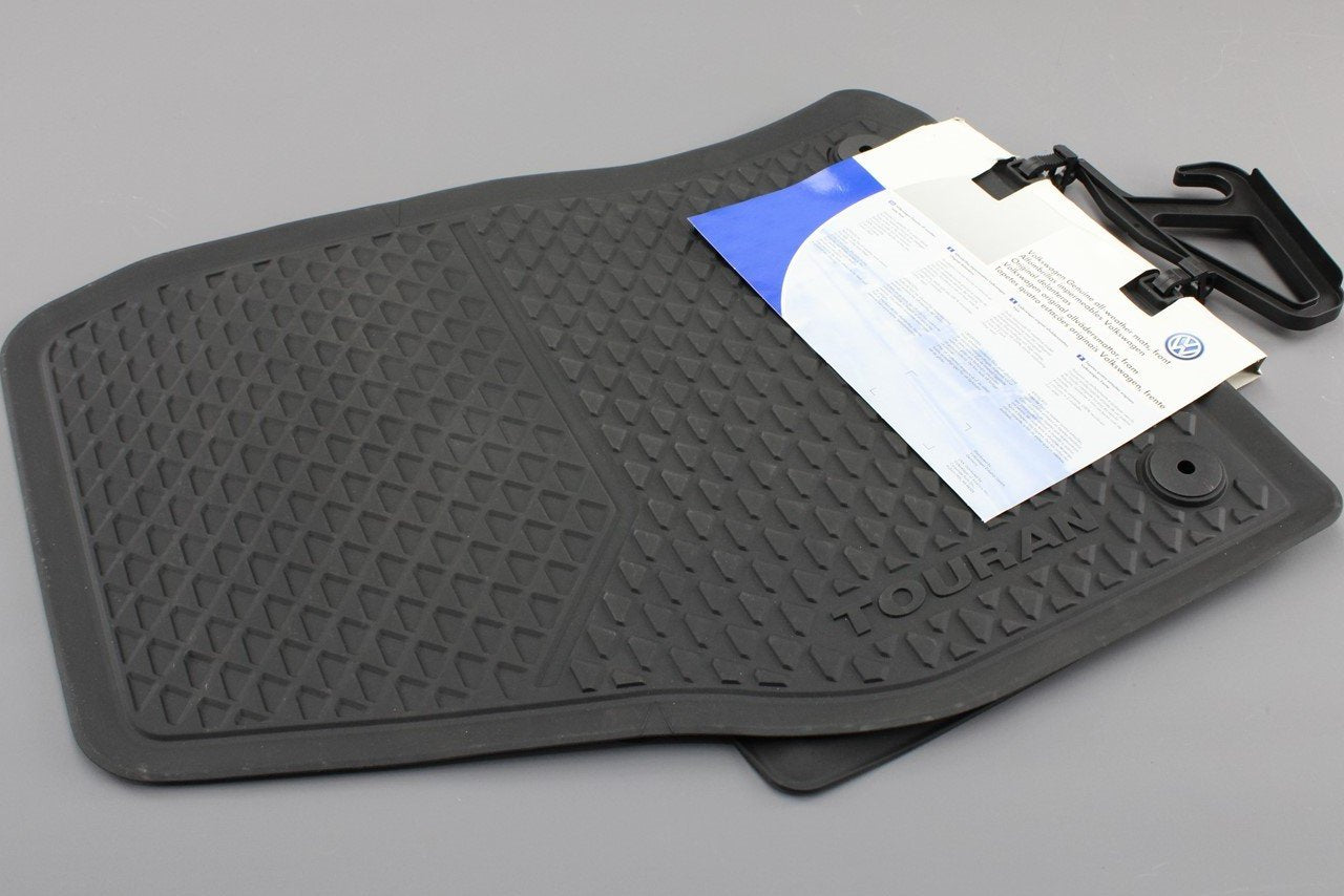 Vw touran rubber floor mats store