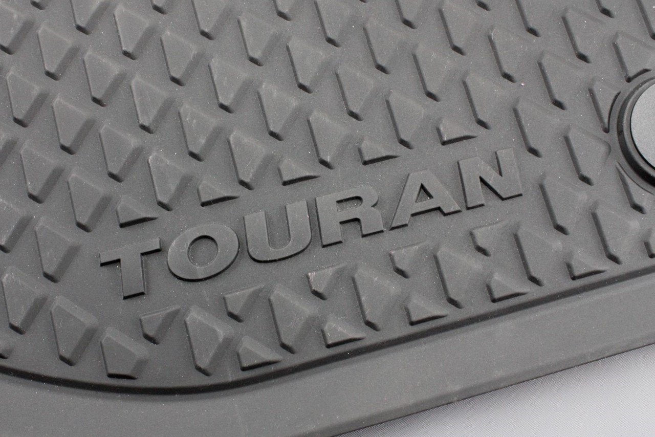 VW Touran 2016 on front rubber floor mats RHD 5QC061502 82V Partshaus Ltd
