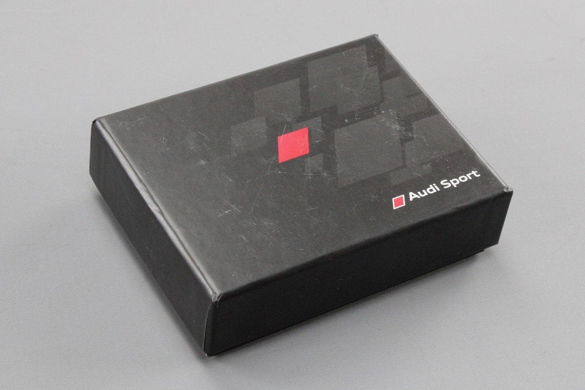 Audi Sport accessory rhombus logo cufflinks (red/stainless) 3291502100 ...