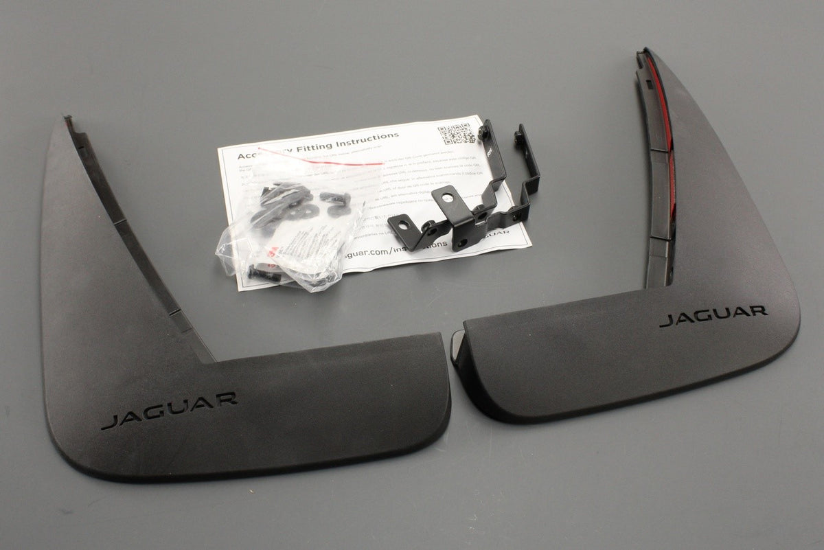 Jaguar XF 2016-on mud flap set (rear) T2H12954 – Partshaus Ltd