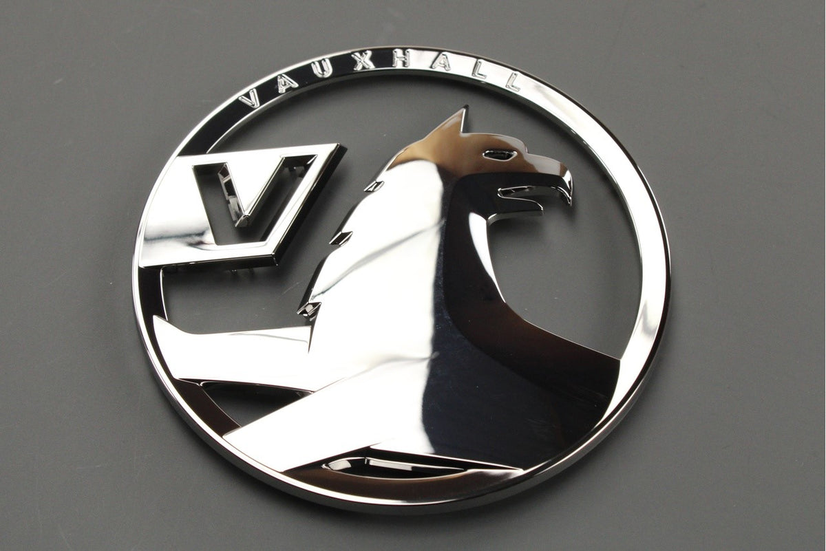 Vauxhall emblem badge (chrome) 98352700XK – Partshaus Ltd