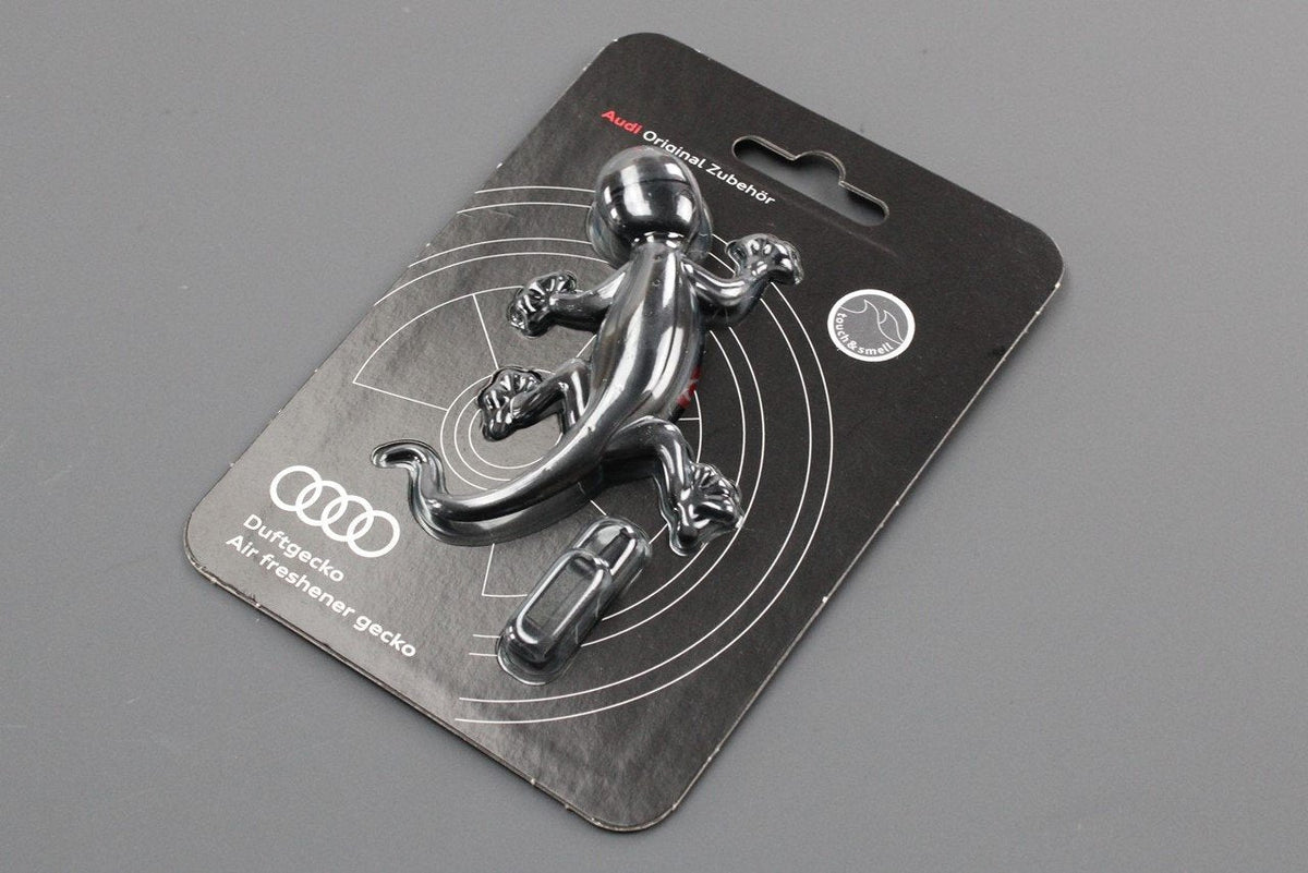 Audi Gecko air freshener black spicy 000087009D – Partshaus Ltd