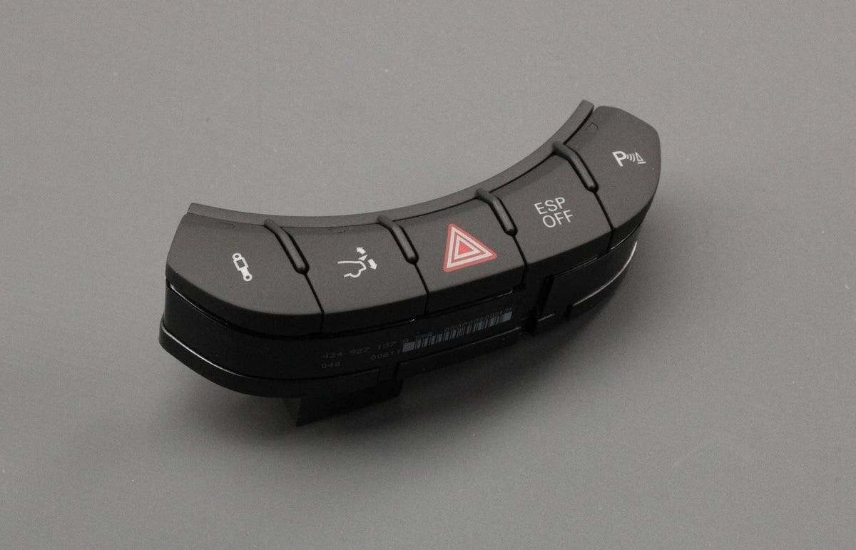 Audi R8 2007-12 centre console hazard light switch pack 424927137G 5PR ...