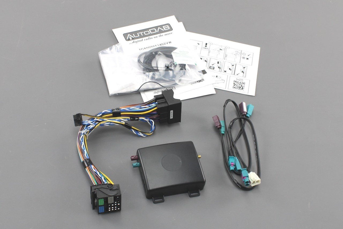 VW digital radio DAB retrofit kit (PQ65 with MFSW models) ZGB000051402 ...