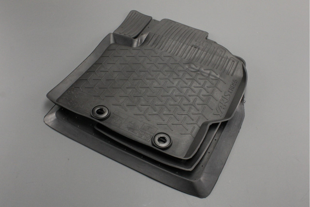 Toyota Yaris Cross RHD rubber floor mat set PW210-0D076 – Partshaus Ltd