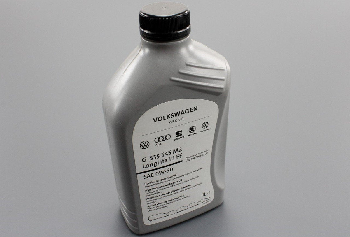 VW Audi Skoda SEAT 0W-30 longlife III FE engine oil (1L) GS55545M2 ...