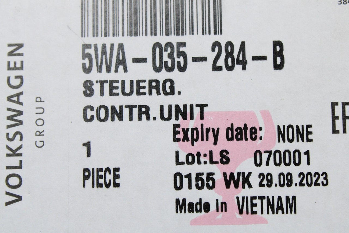 VW Arteon Polo Audi A1 Q3 SEAT online services control unit 5WA035284B ...