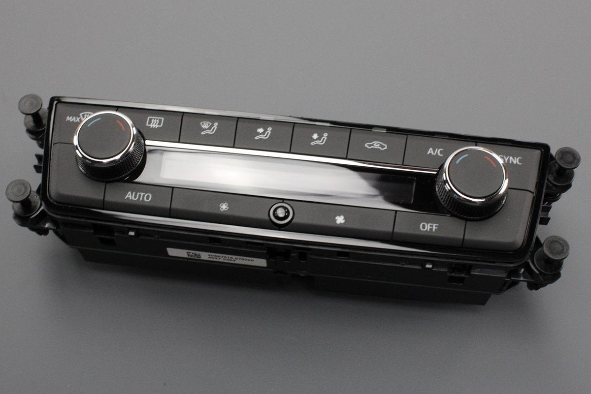 SEAT Arona climate control and display panel (black) 6F0907044D 1QB ...