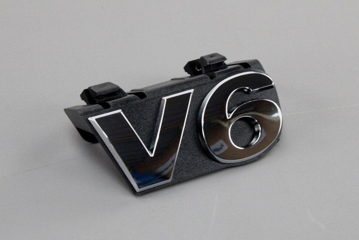 VW Amarok 17-21 front grille V6 badge lettering (chrome) 2H6853948D ID ...