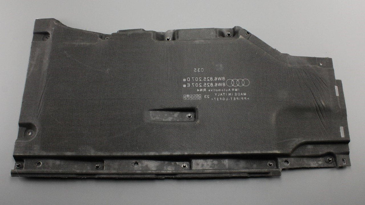 Audi A5 S5 2017-on underbody protection trim (left) 8W6825207D ...