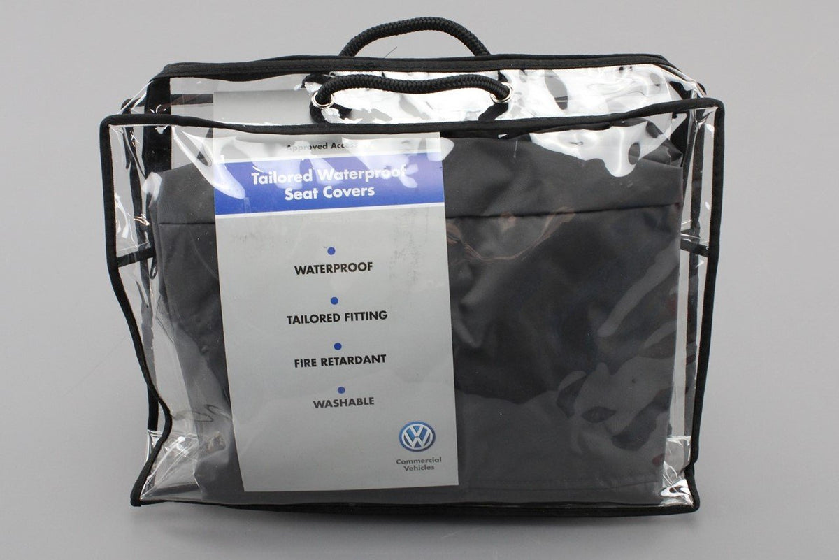 VW Transporter T6 Kombi 2nd row offside tip seat cover grey ZGB7HE0620 ...