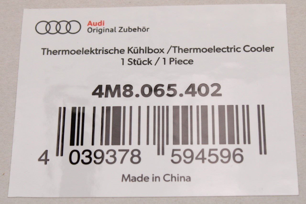 Audi accessory thermoelectric cool / heat box 4M8065402 – Partshaus Ltd