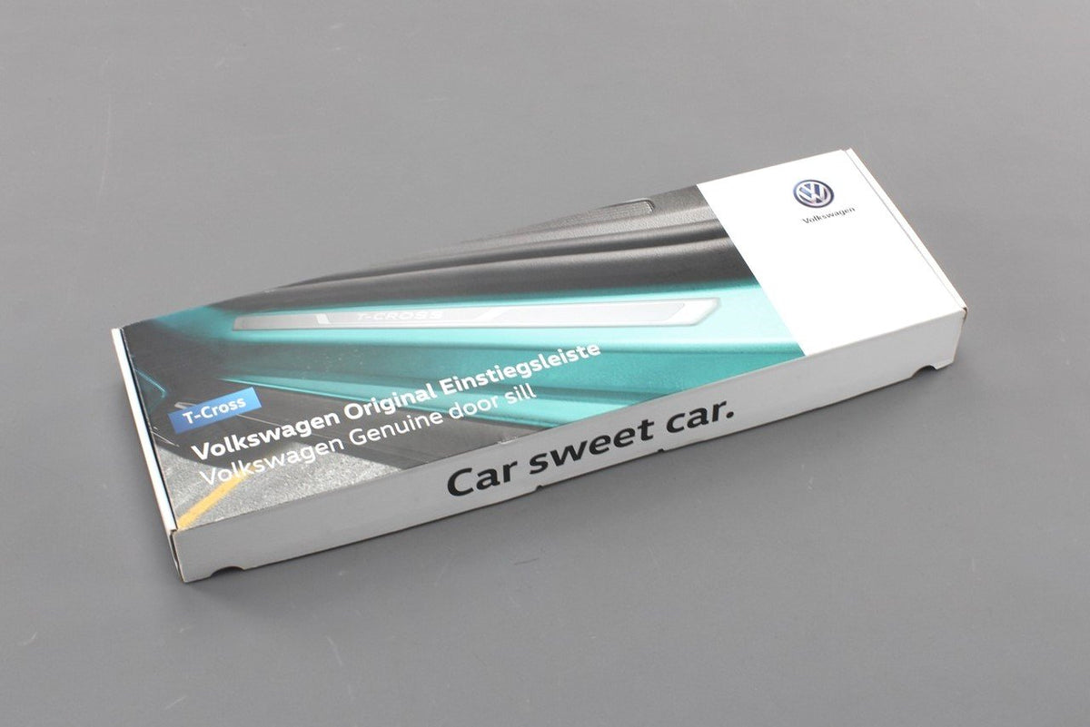 VW T-Cross 2019-Onward aluminium front door sill protector 2GM071303 ...
