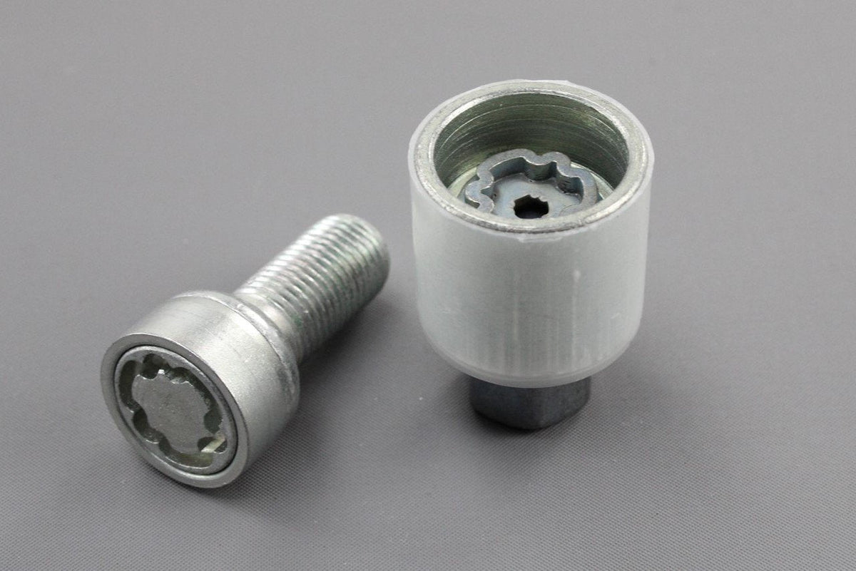 Audi A1 A3 A4 A5 A6 locking wheel nut with key code V 4F0698139C 818 ...