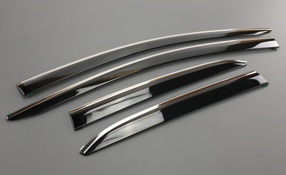 Toyota wind deflectors with chrome strip 08162-12830 – Partshaus Ltd
