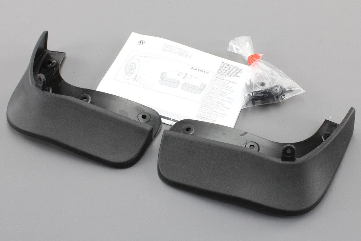 VW Arteon 2017-onwards front accessory mud flaps set 3G8075111 ...