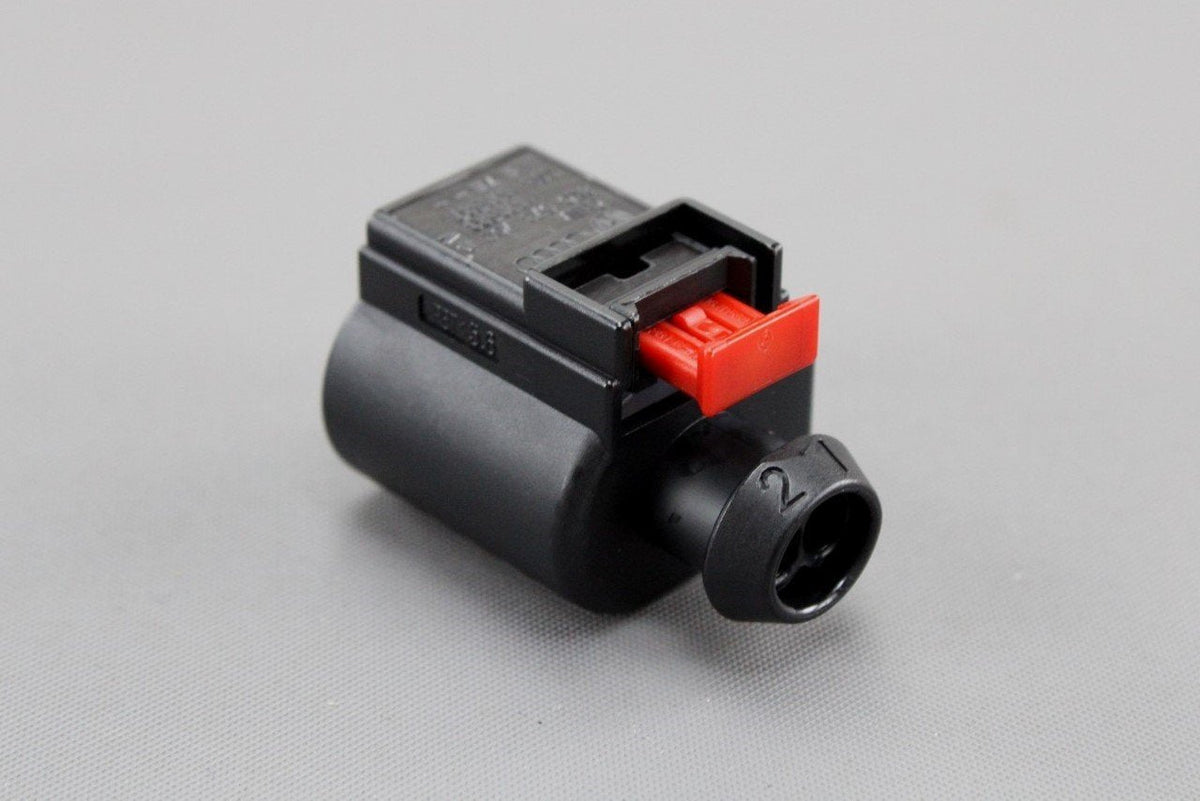 VW Audi Skoda SEAT 2-pin plug flat contact housing (x1) 8K0973702D ...