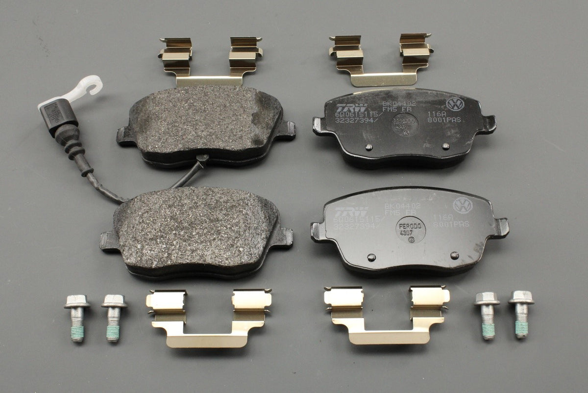 VW Polo 9N3 GTI Skoda Fabia SEAT 2000-10 brake pads (front) 6Q0698151C ...