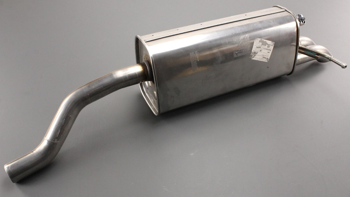 VW Polo AW T-Cross Audi A1 rear silencer with exhaust flap 2G6253609E ...