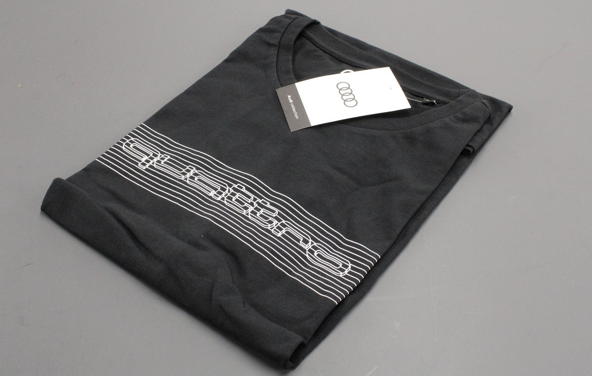 Audi mens quattro t-shirt (large) 3132102404 – Partshaus Ltd