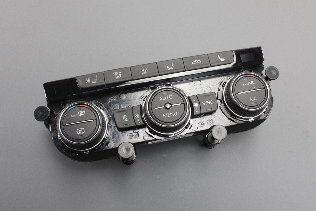 VW Golf MK7 Touran climatronic control and display unit (LHD) 5Q005493 ...