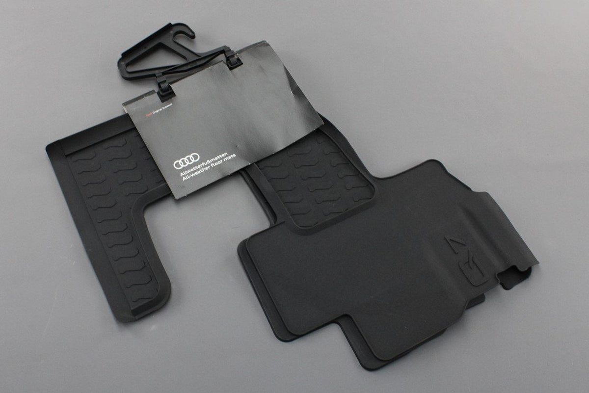 Audi Q7 16-on all-weather rubber floor mats (3rd seat row) 4M0061510 0 ...