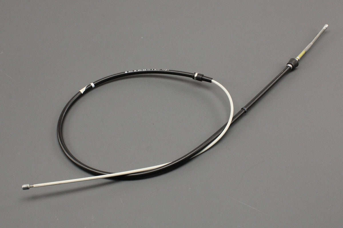 VW Polo 6R 6C SEAT Ibiza handbrake cable for drum brakes (x1) 6R060972 ...