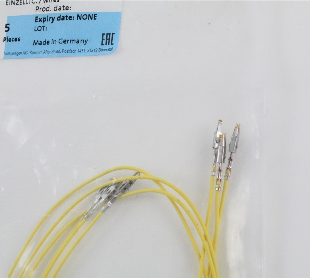 VW Audi Skoda SEAT repair wires with connector x3 000979019EA ...