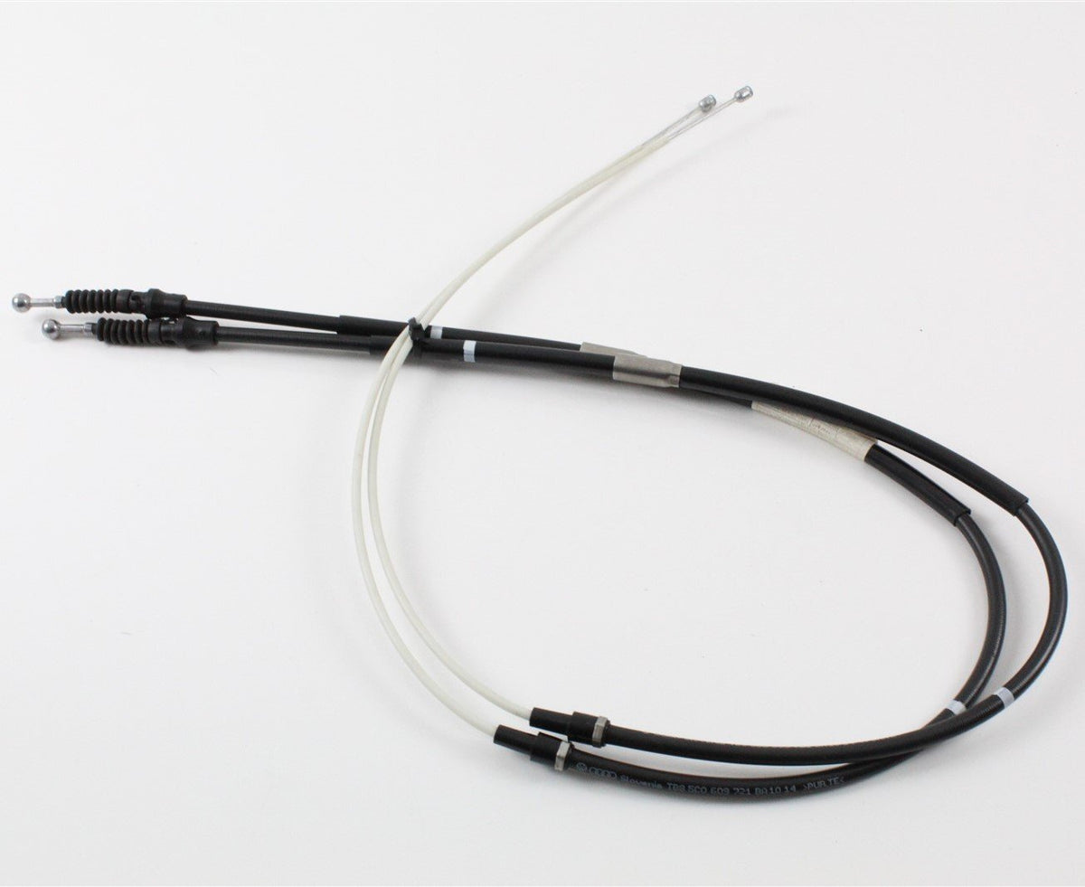 VW Beetle 2012-19 handbrake parking brake cables x2 5C0609721BA ...